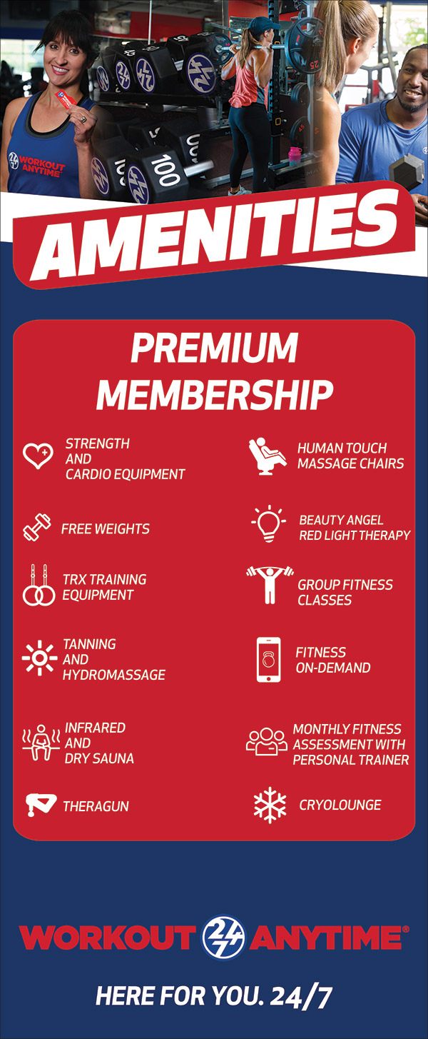 Workout Anytime Promos - Members Today Health Club Marketing